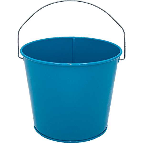 5 Qt Powder Coated Bucket - Sky Blue 320